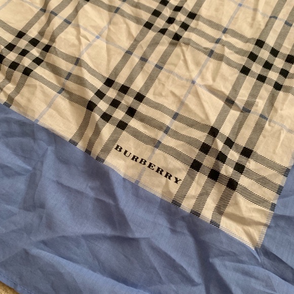 Burberry | Accessories | Authentic Large Burberry Bandana | Poshmark